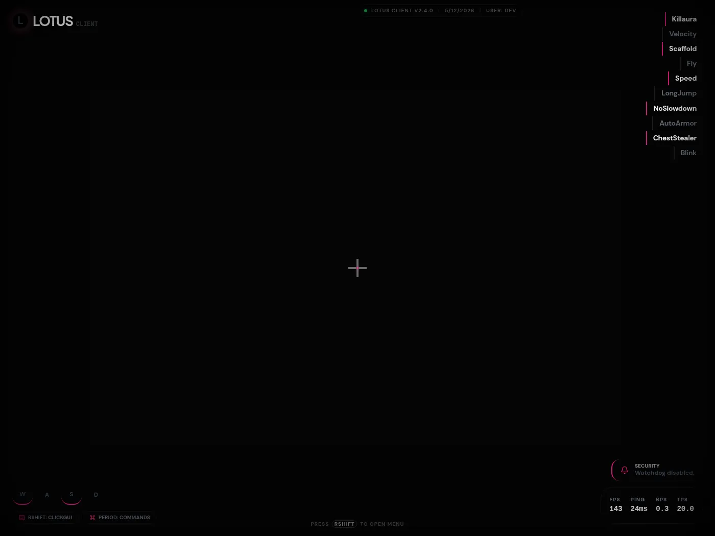 Lotus Client HUD