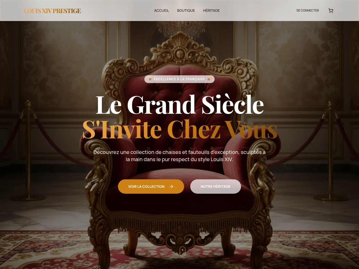 Louis XIV Chairs Shop