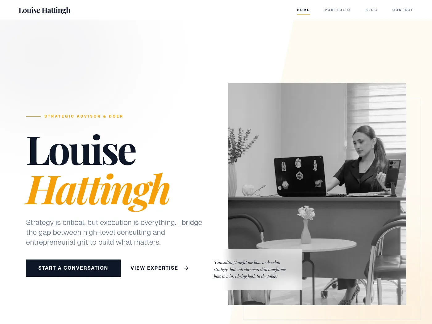 Louise Hattingh Portfolio