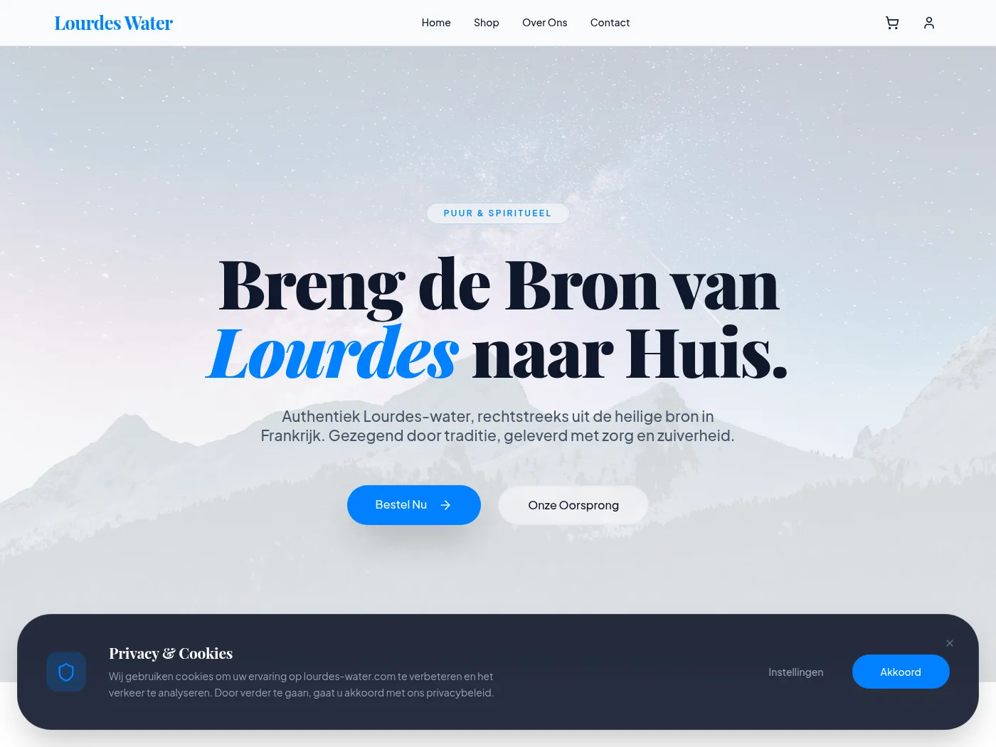 Lourdes Water Webshop