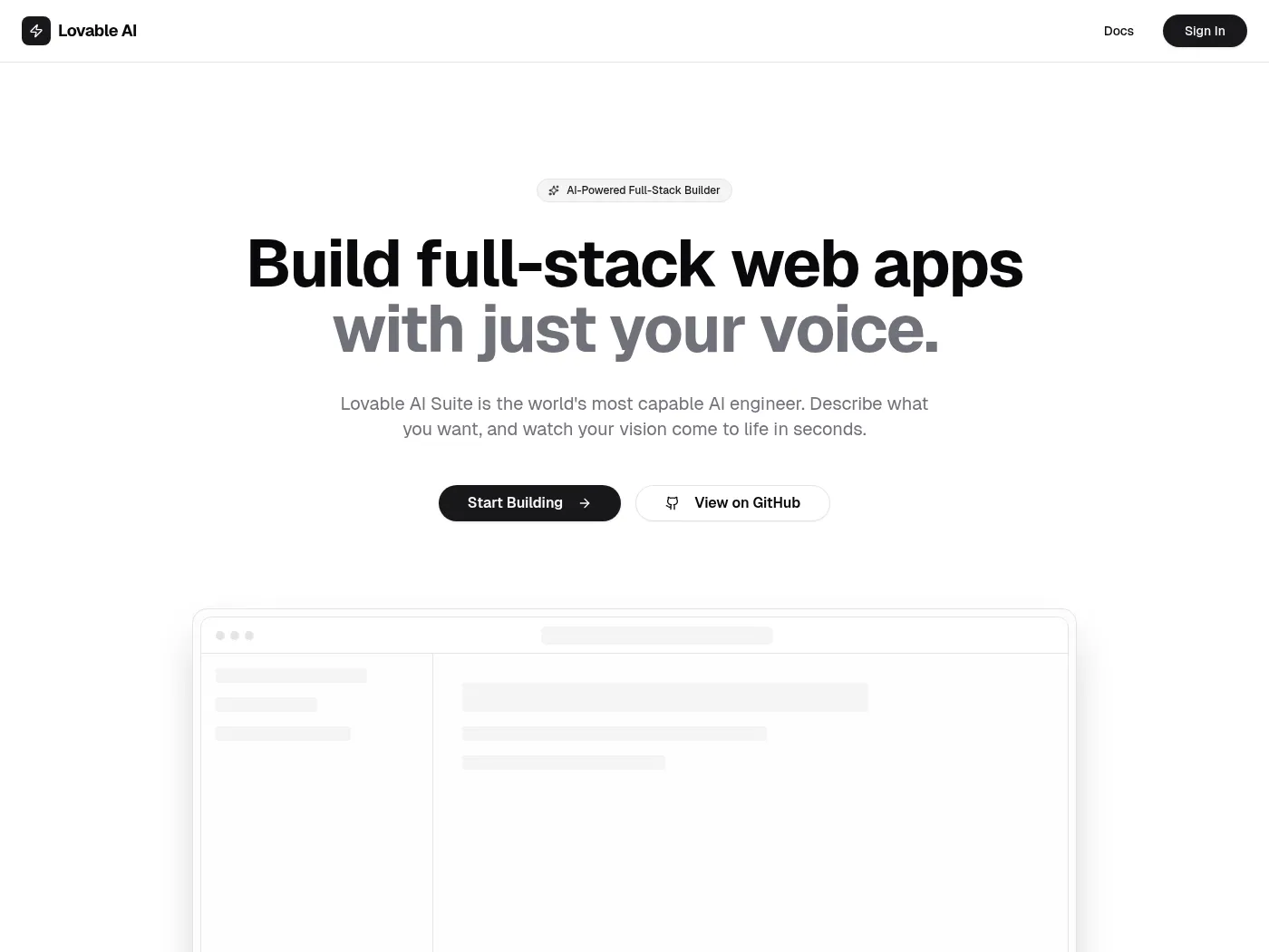 Lovable AI Suite