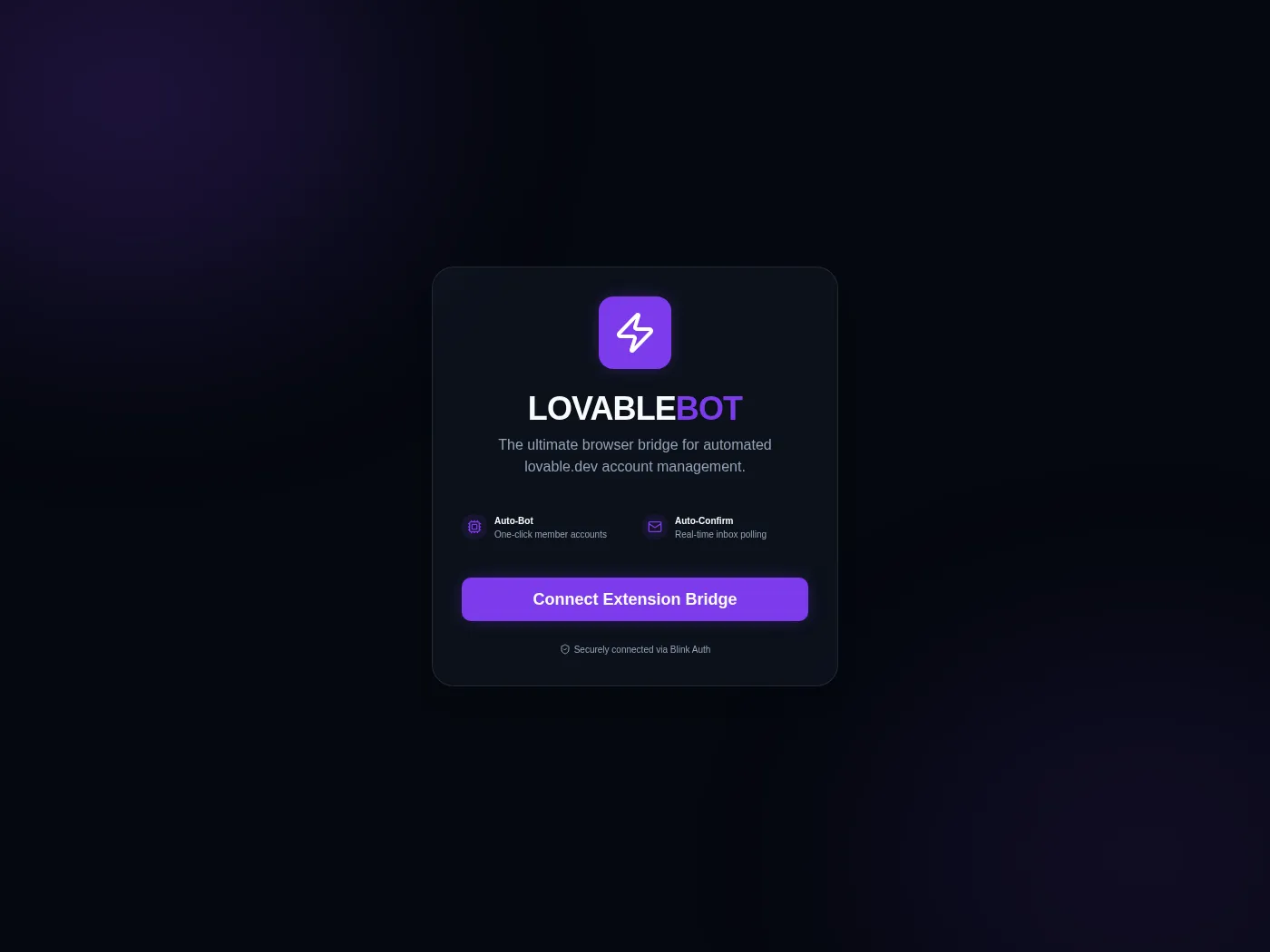 Lovable Chat Extension Bot