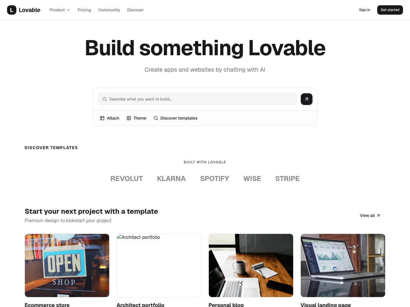 Lovable.dev Clone