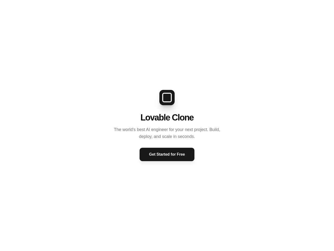 Lovable Clone