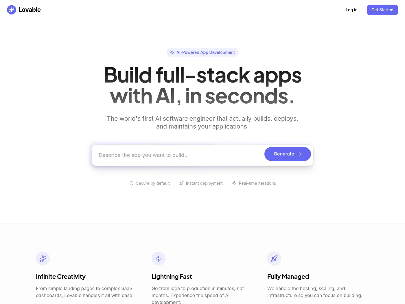 Lovable.dev Clone