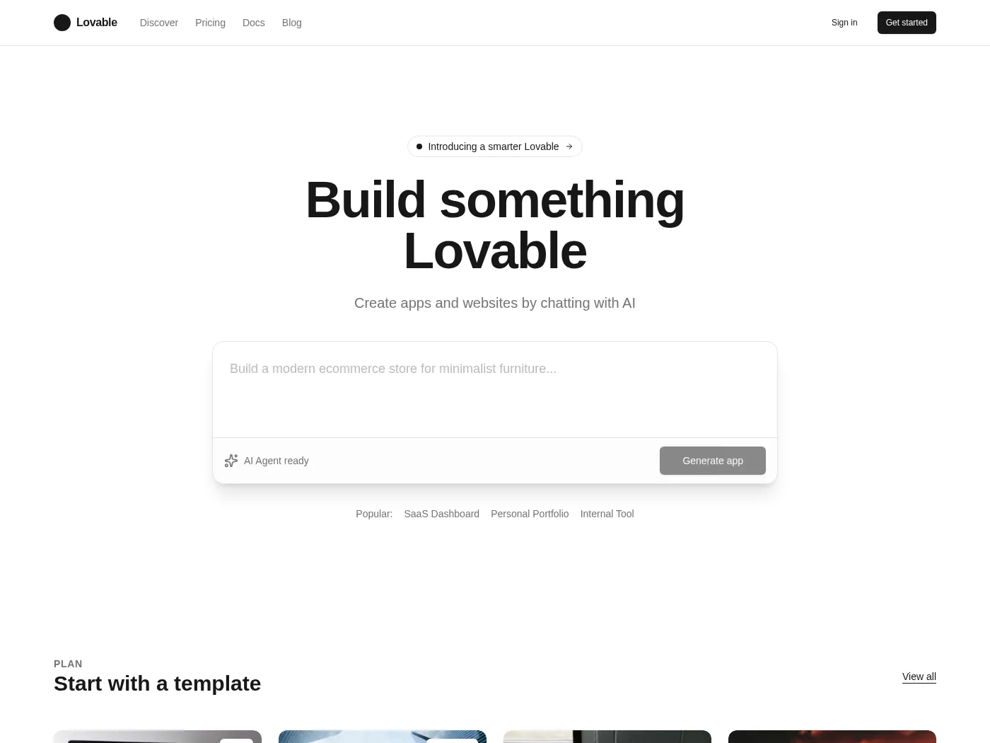 Lovable.dev Clone