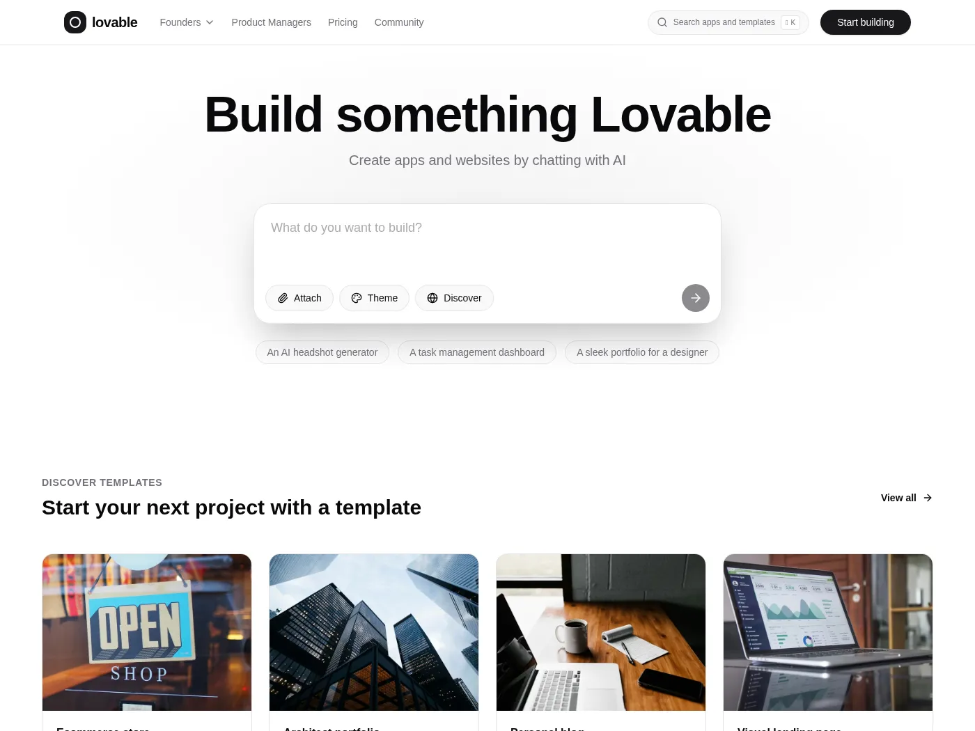 Lovable.dev Clone