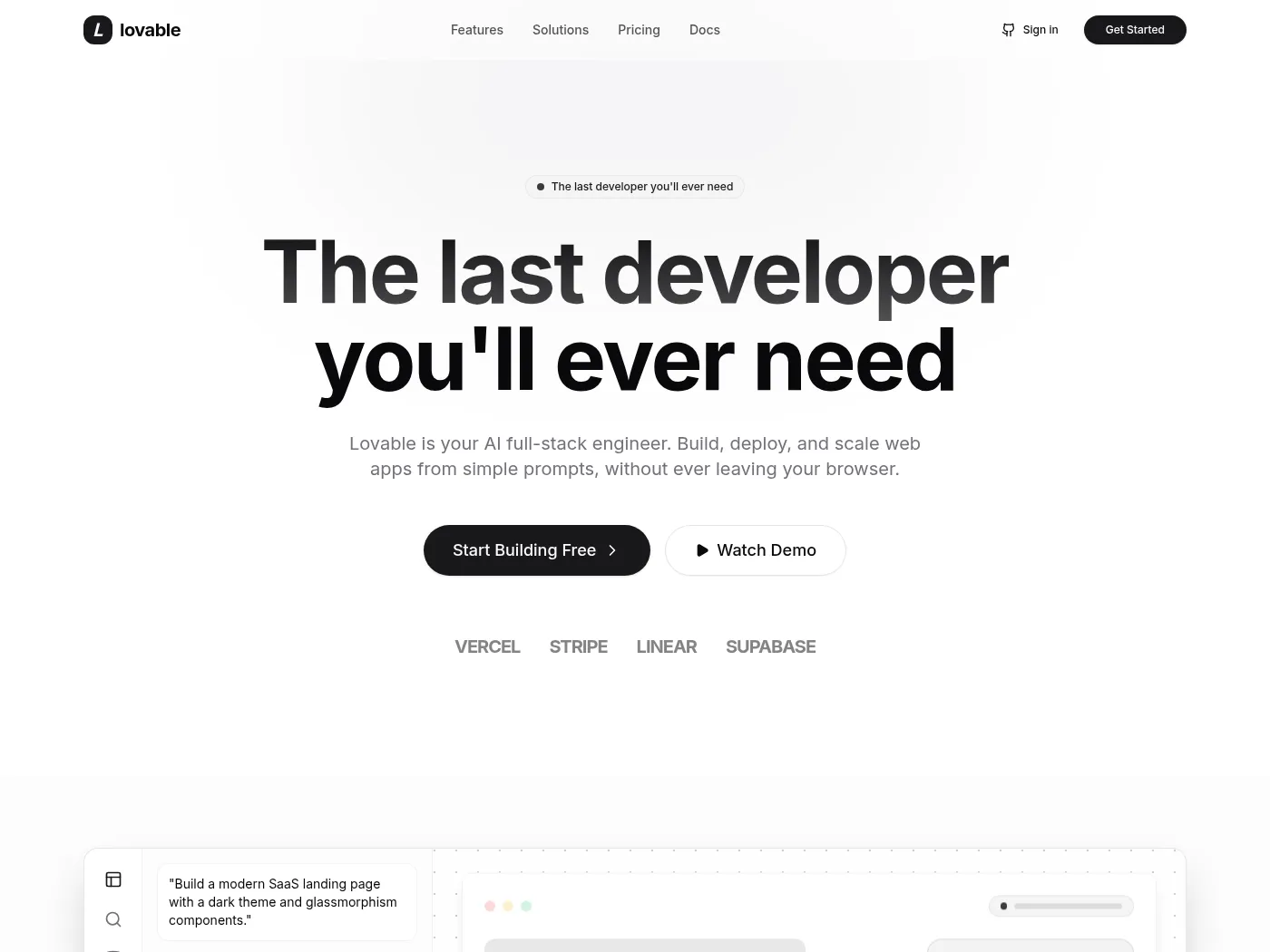 Lovable Dev Clone