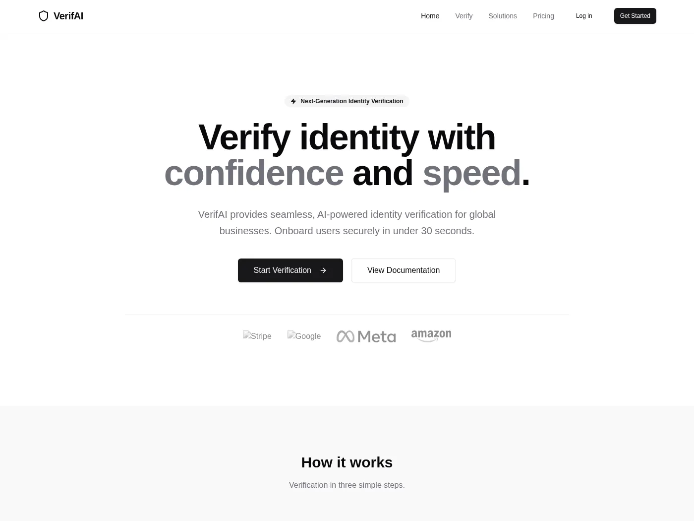 Lovable ID Verification Clone