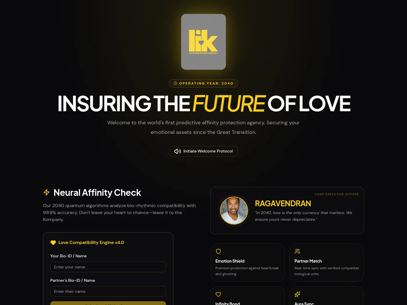 Love Insurance Kompany Site