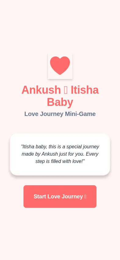 Love Journey Mini-Game