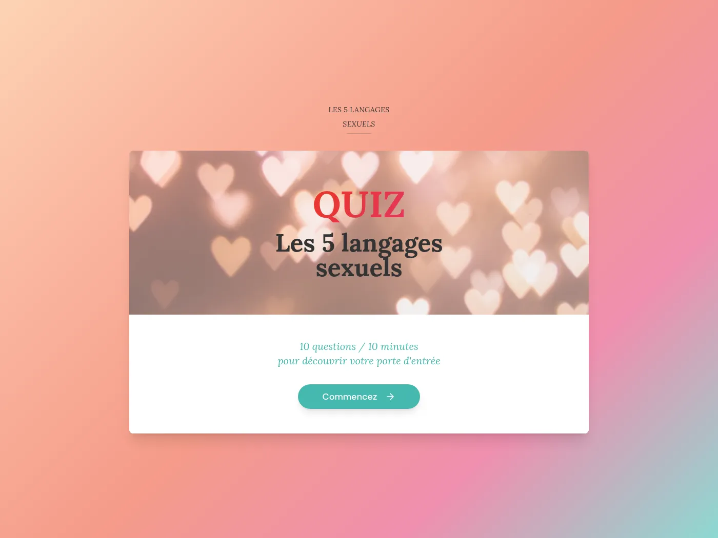5 Languages Quiz Builder