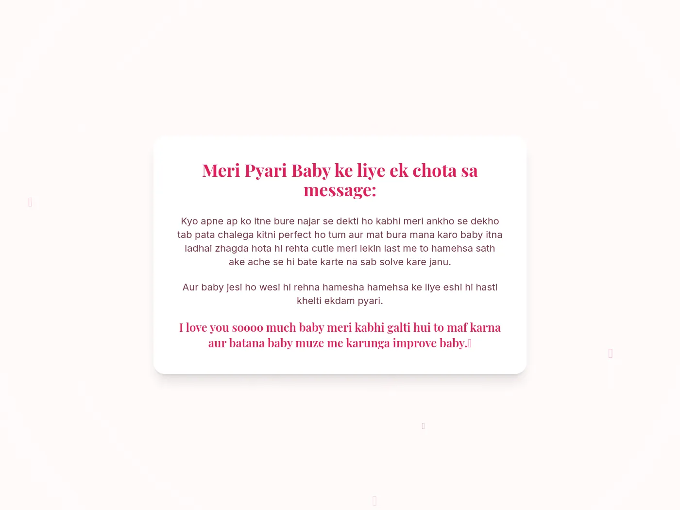 Love Notes For Her