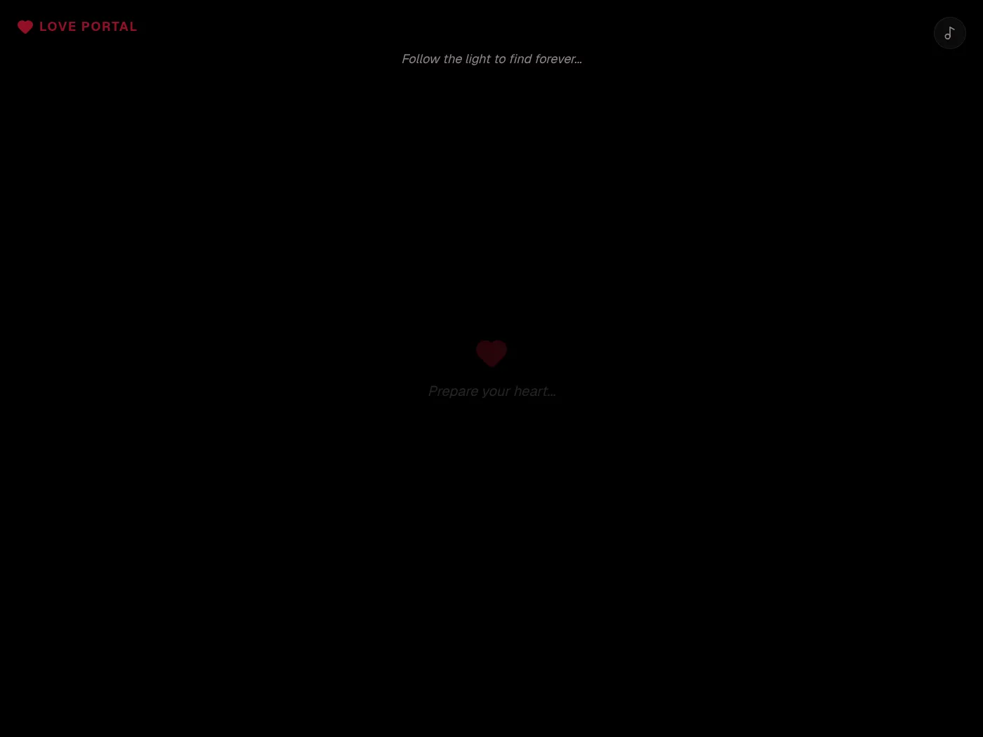 Cinematic Love Portal