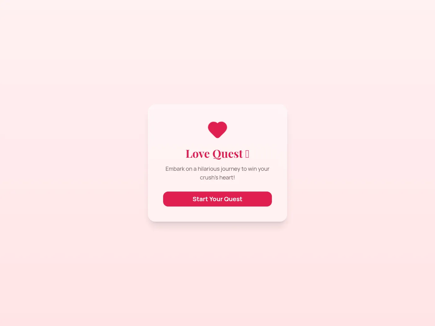 Love Quest Game