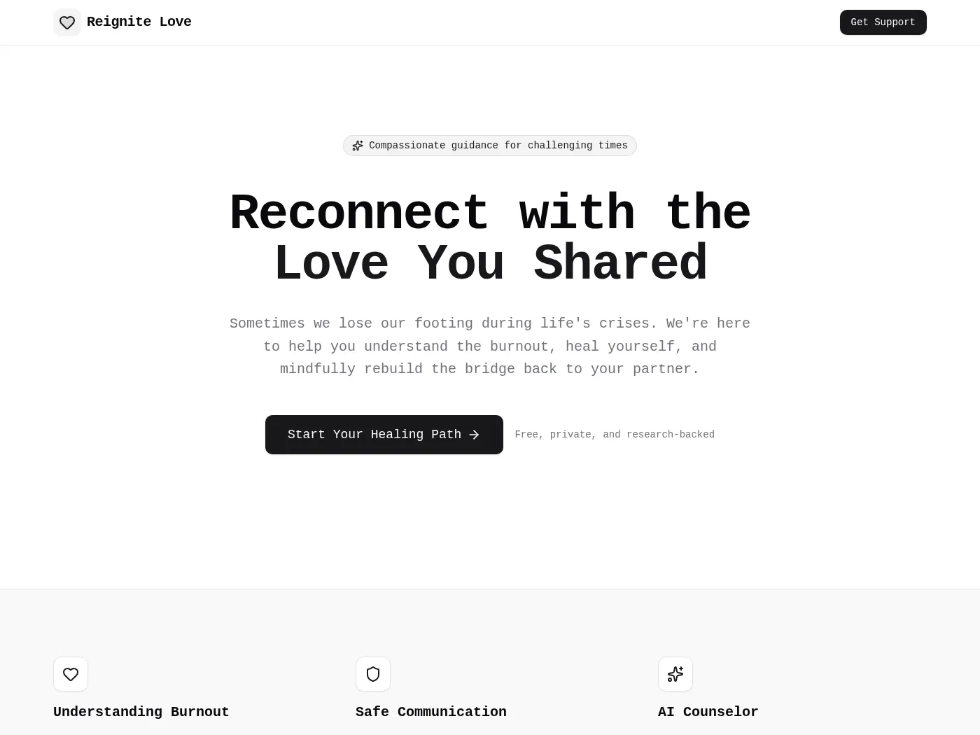 Reignite Love Guide