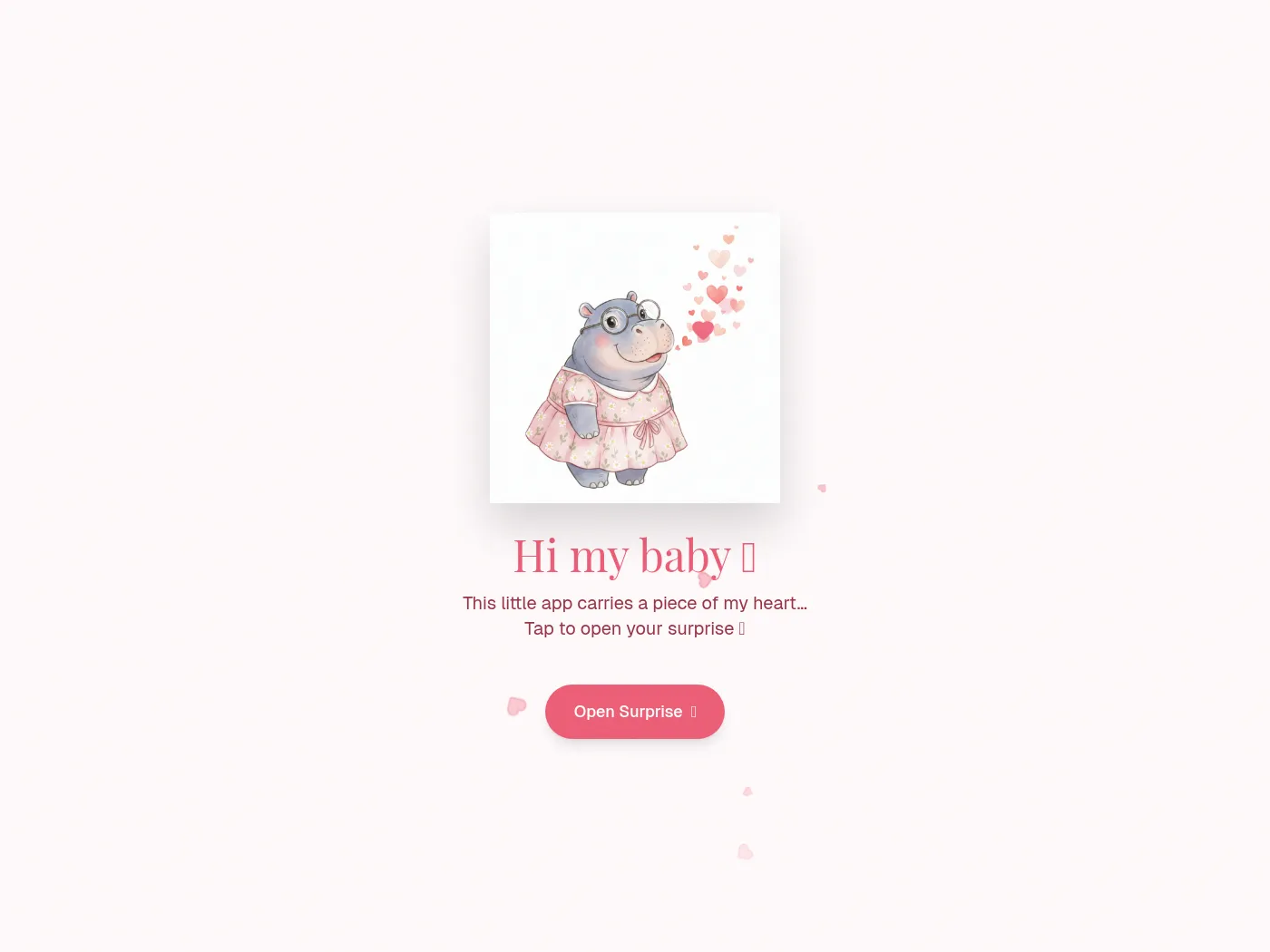 LoveLetter Surprise App