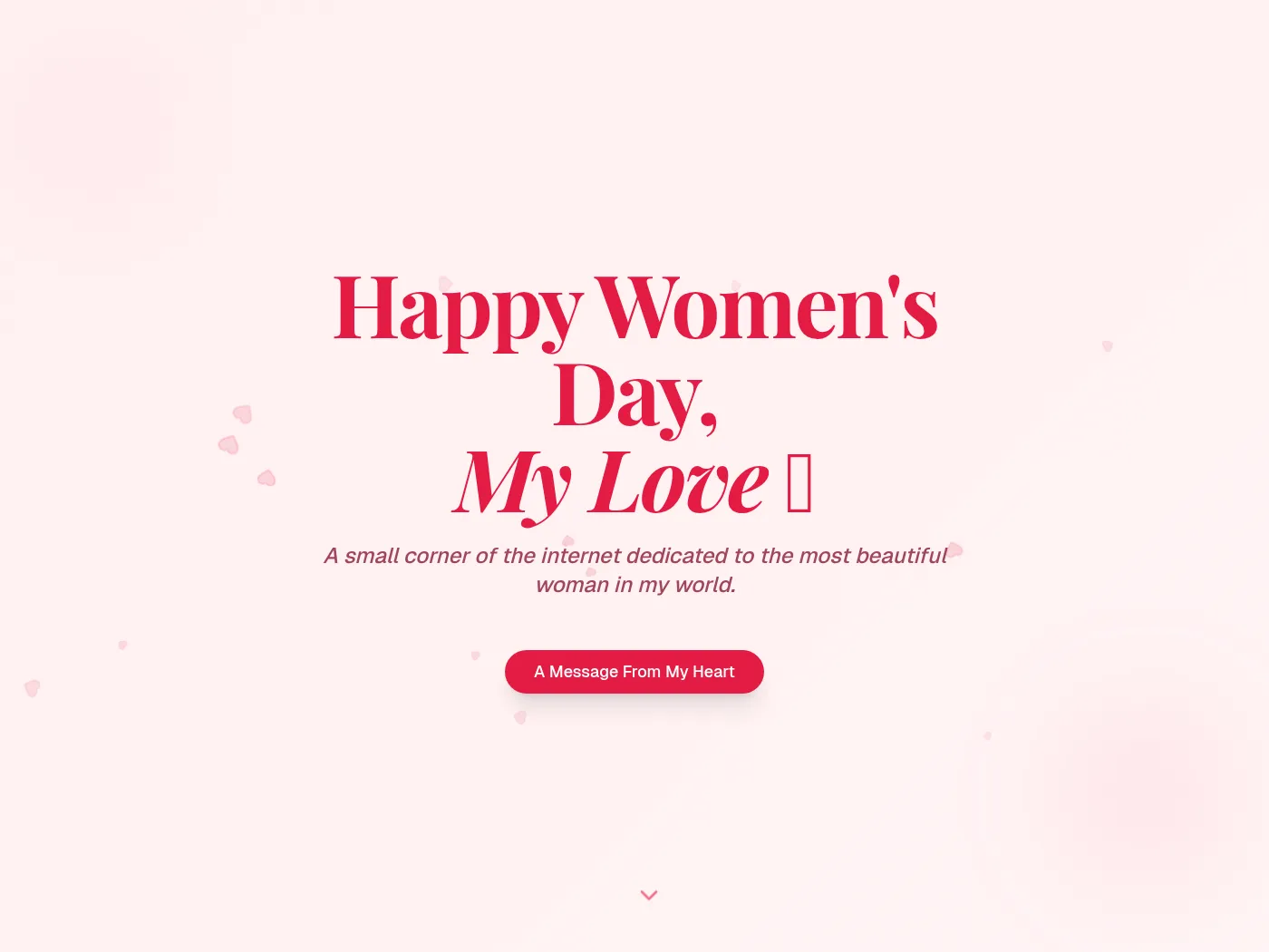 My Love Tribute Site
