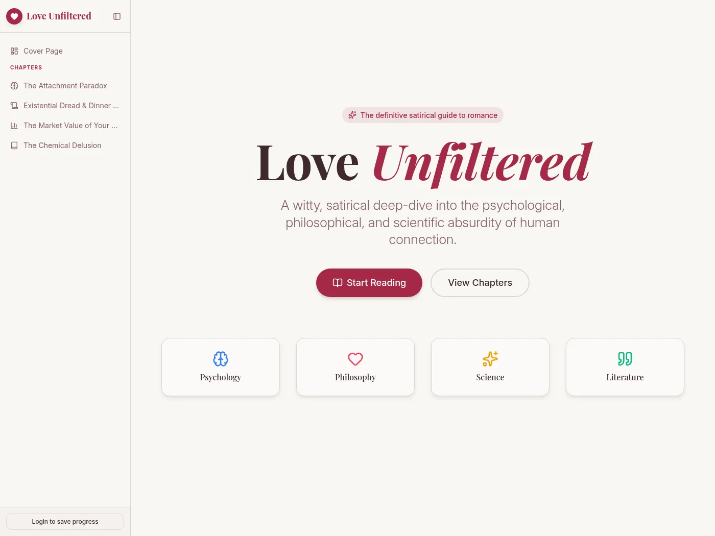 Love Unfiltered