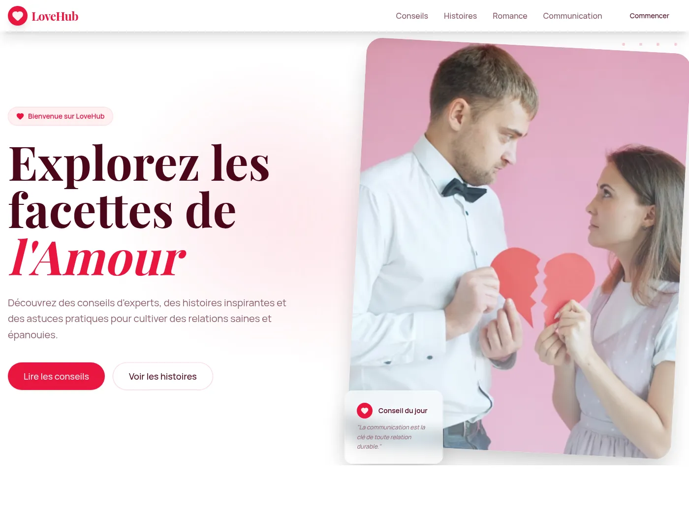 LoveHub Web Portal