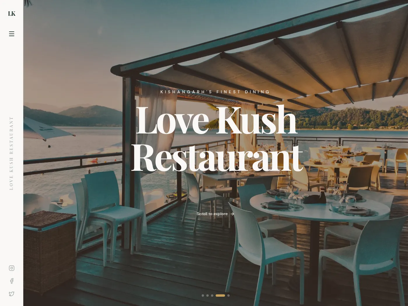 Love Kush Restaurant Site