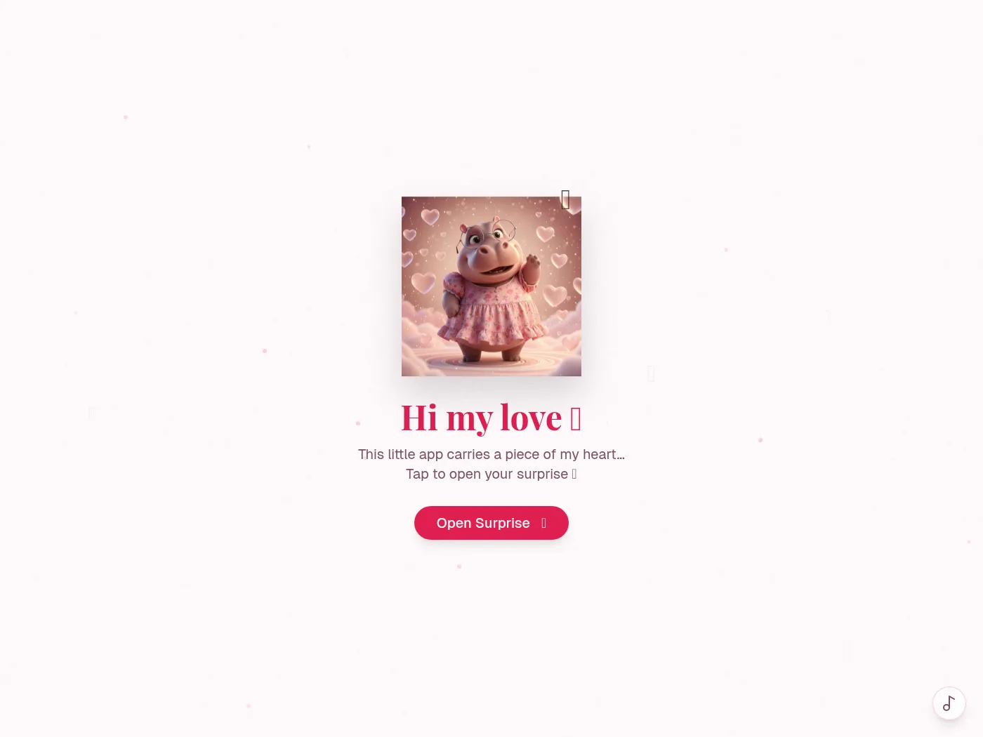 Heartfelt Love Letter App