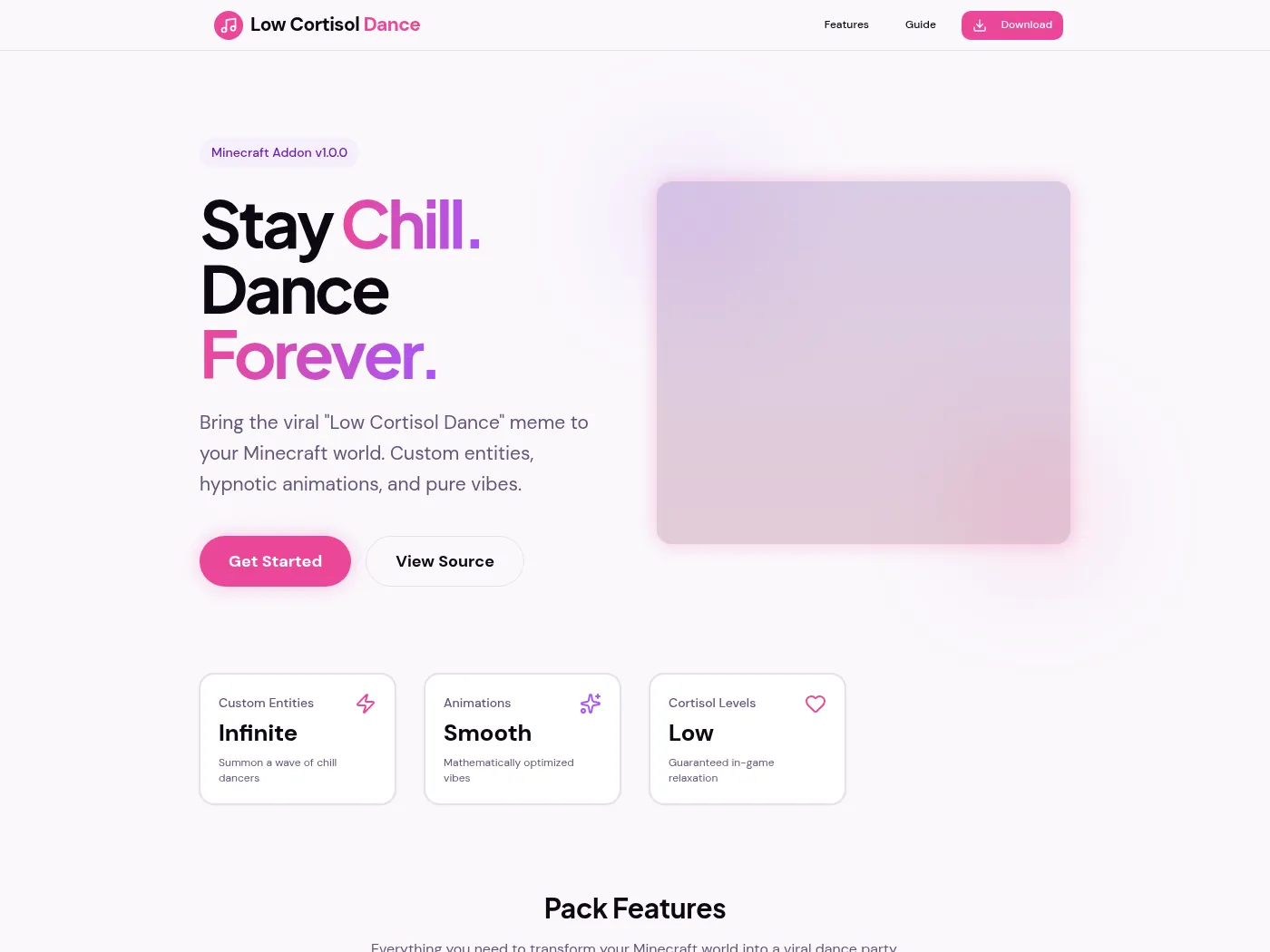 Low Cortisol Dance Pack
