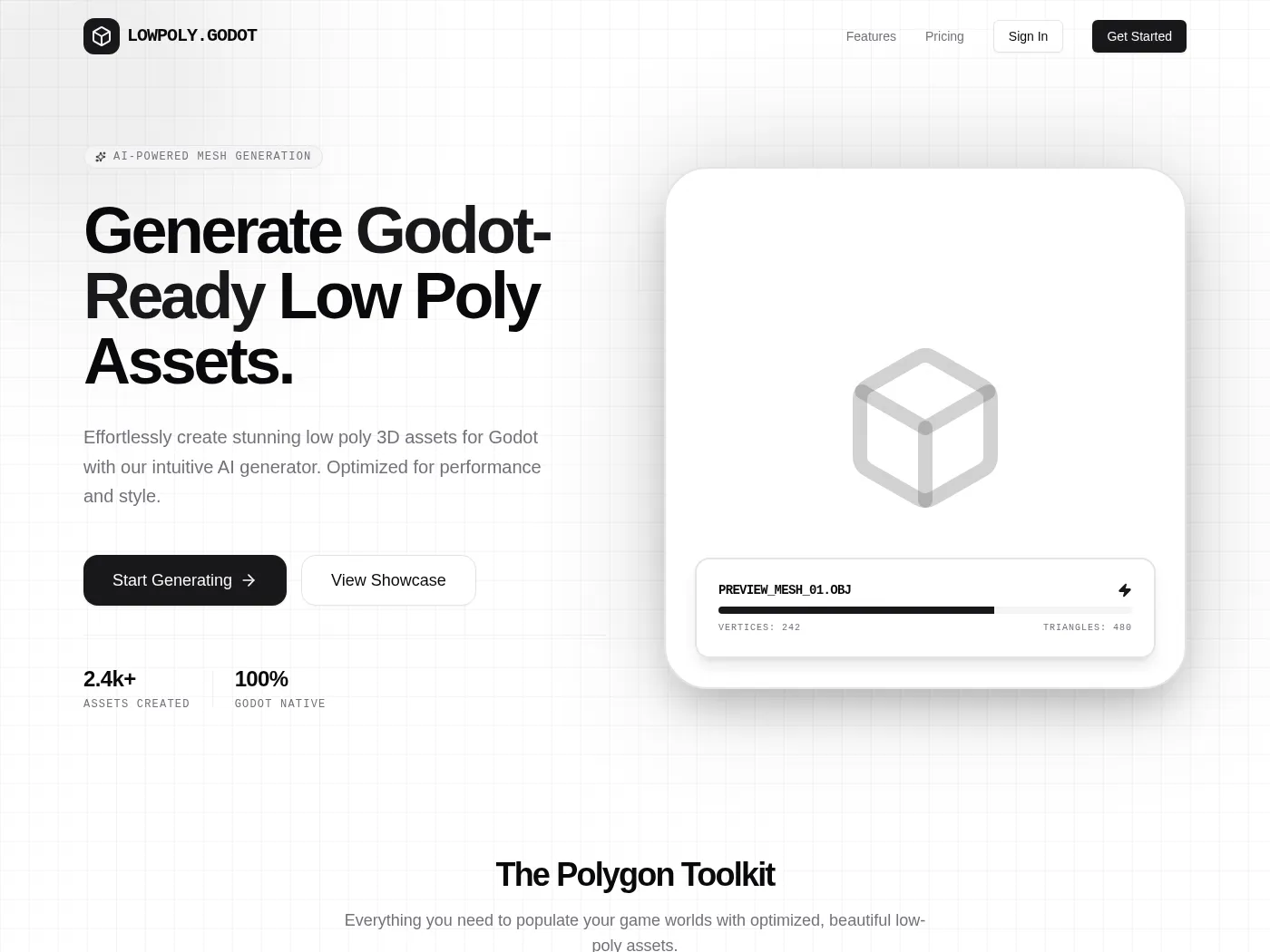 LowPoly Asset Maker