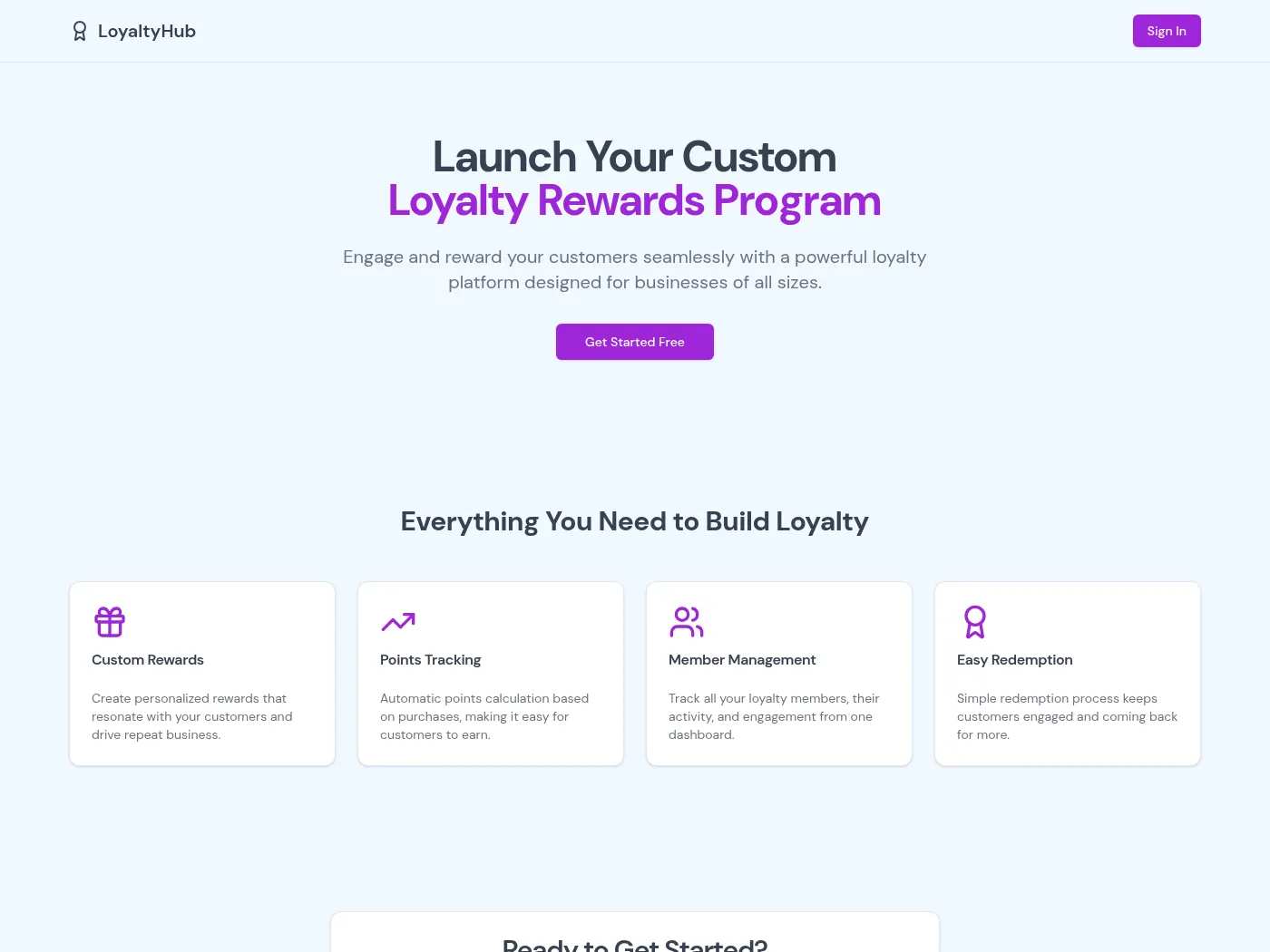 Loyalty Rewards Platform