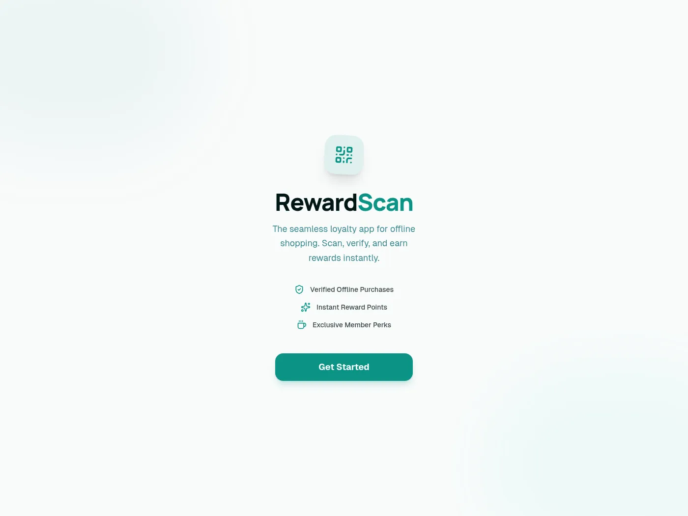 RewardScan Loyalty App