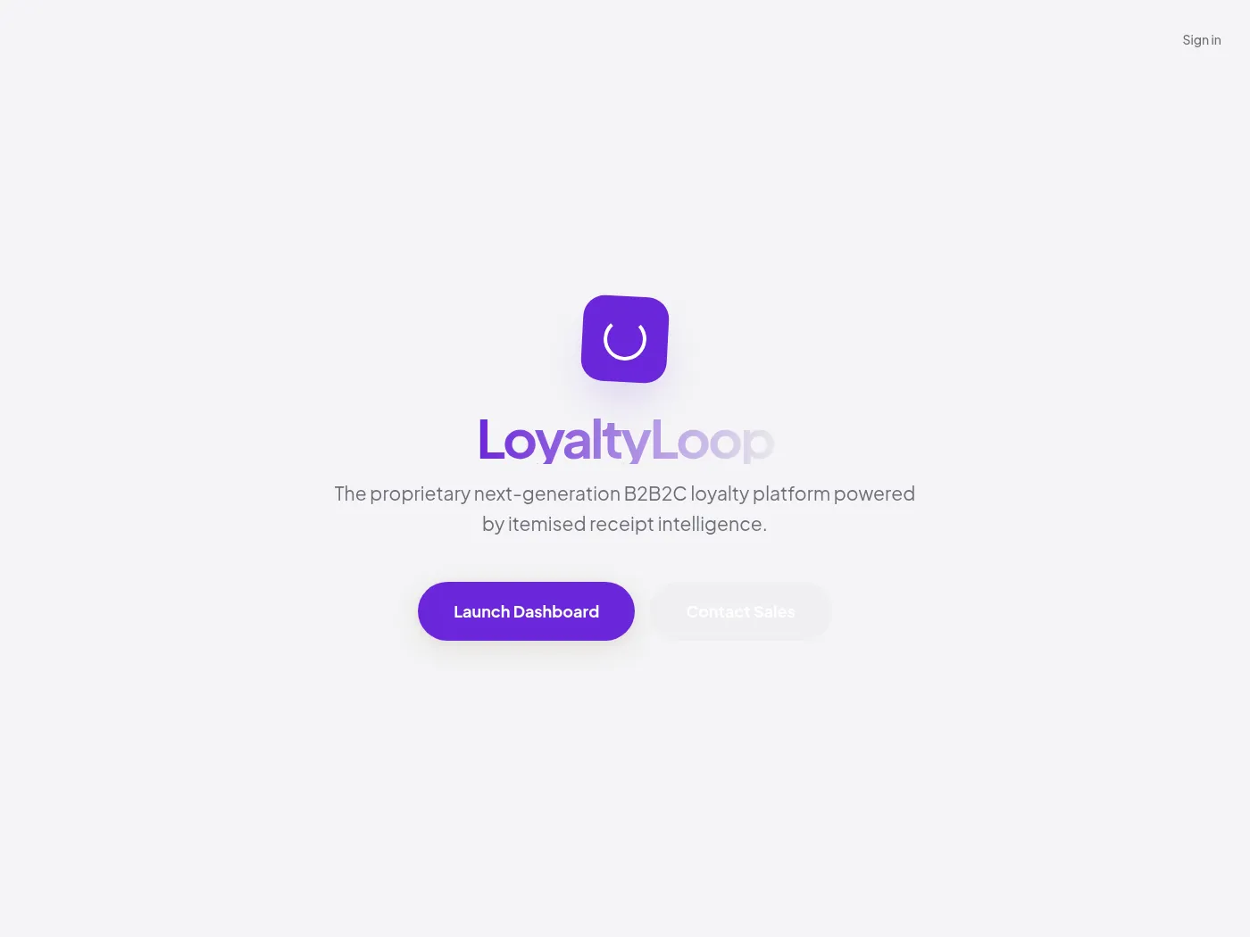 LoyaltyLoop Loyalty Platform