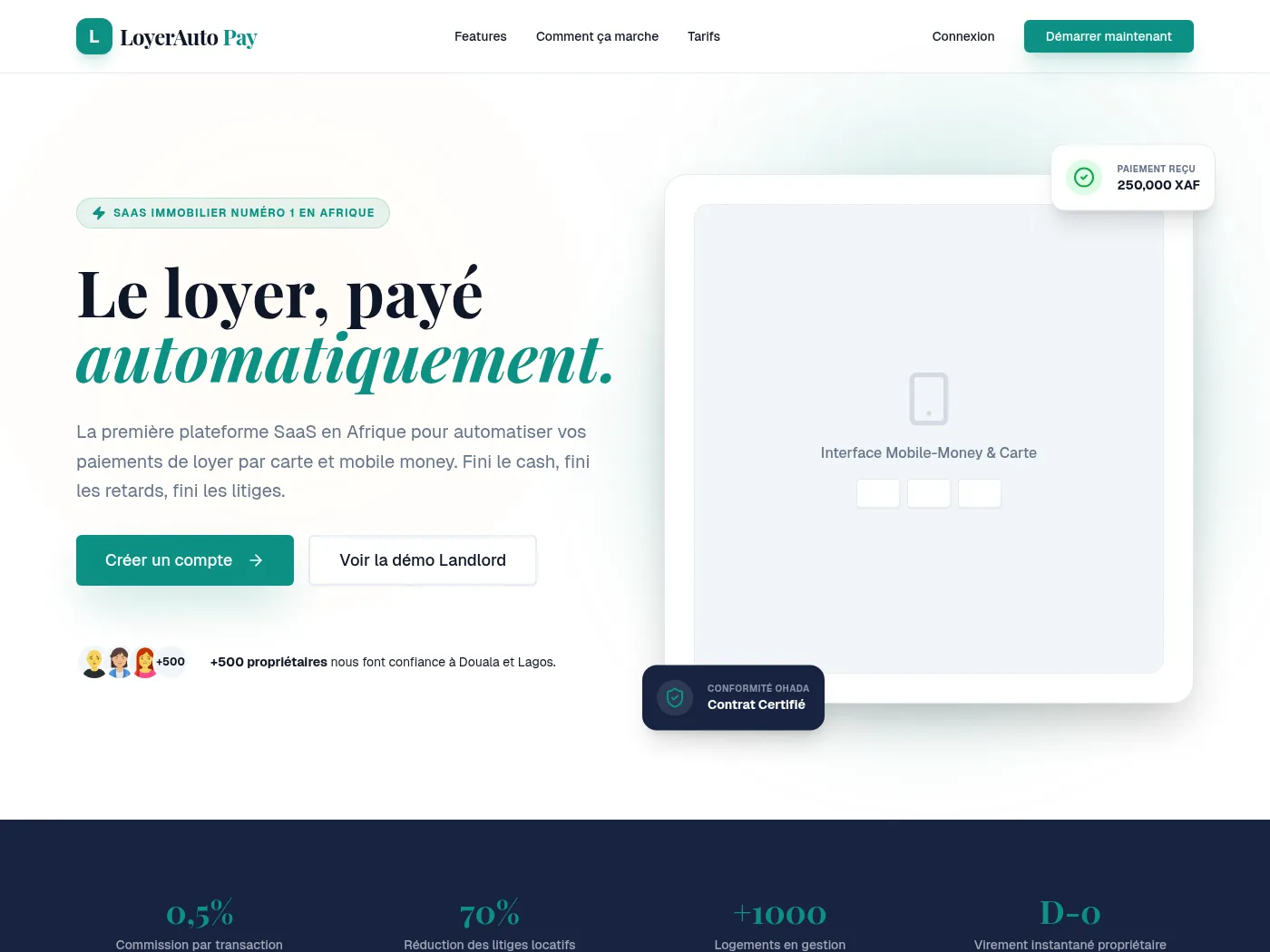 LoyerAuto Pay Platform
