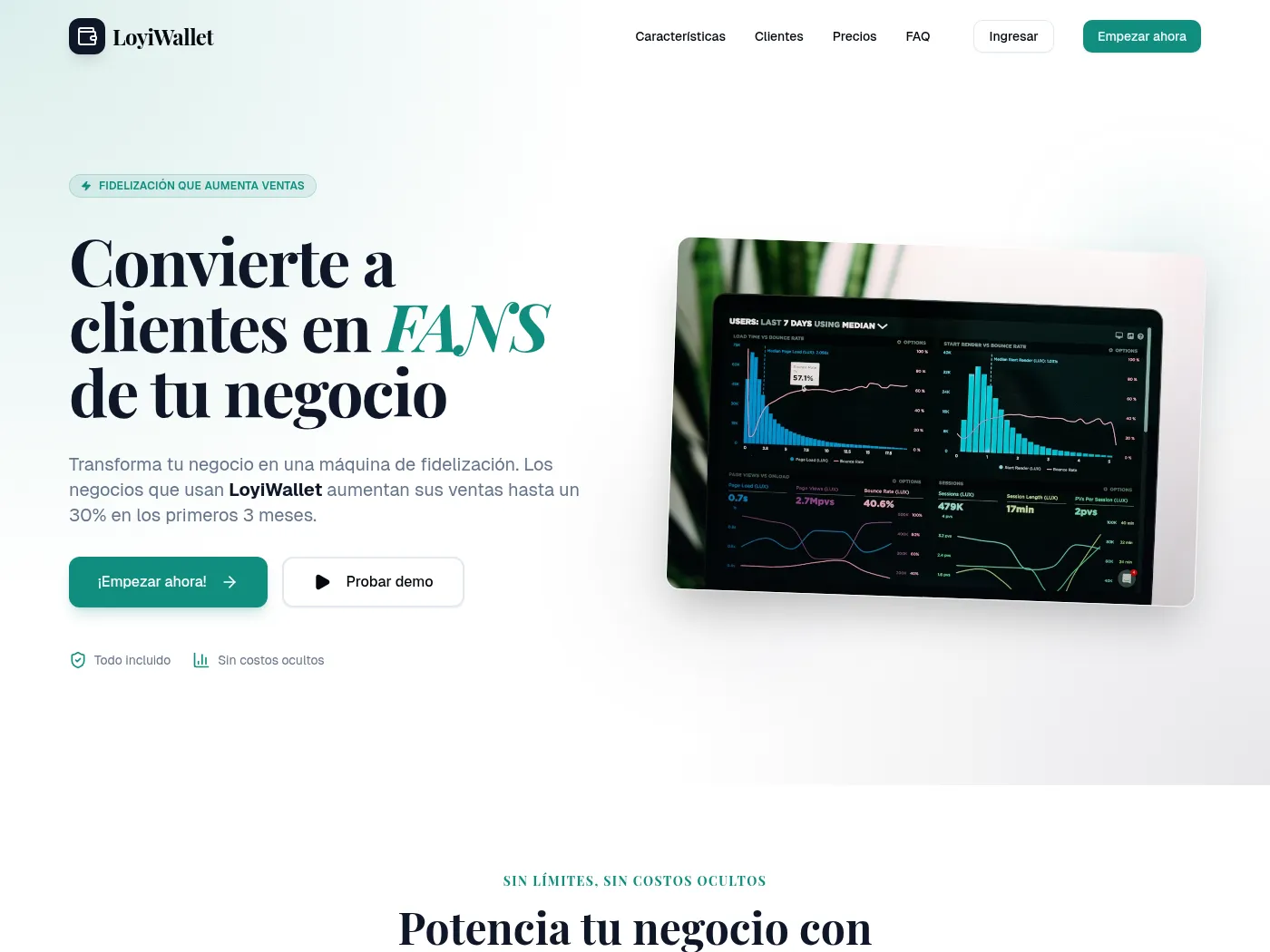 LoyiWallet Website Clone