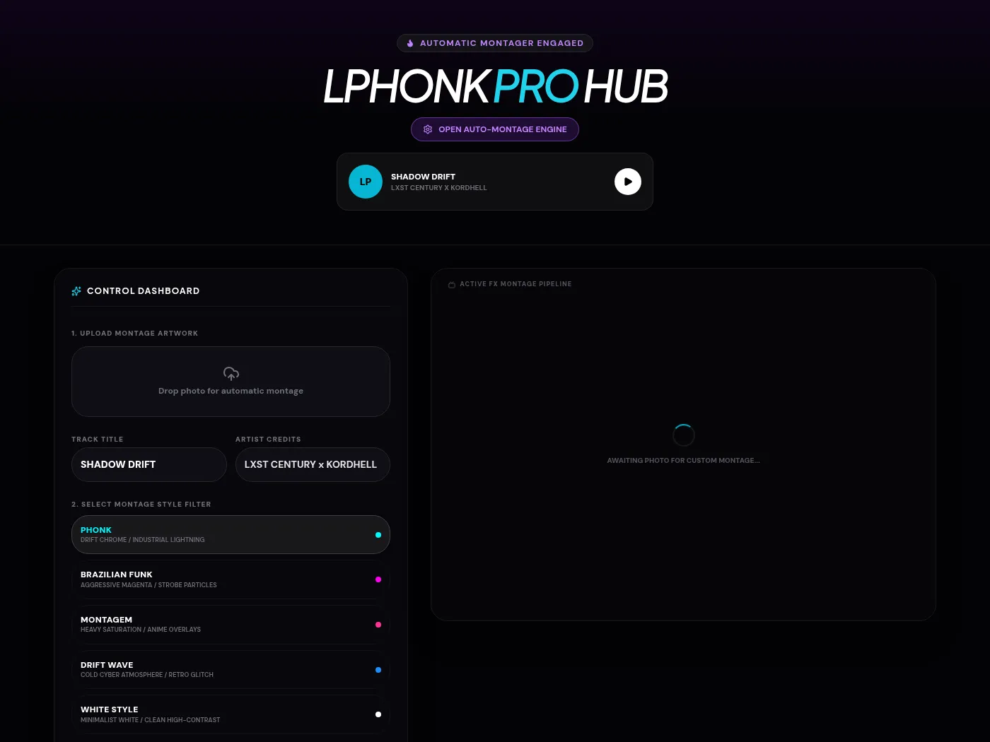 LPhonk Montage Studio
