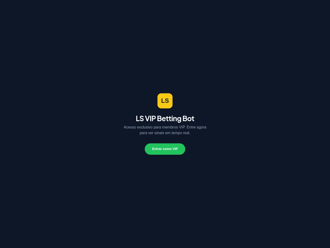 LS VIP Betting Bot