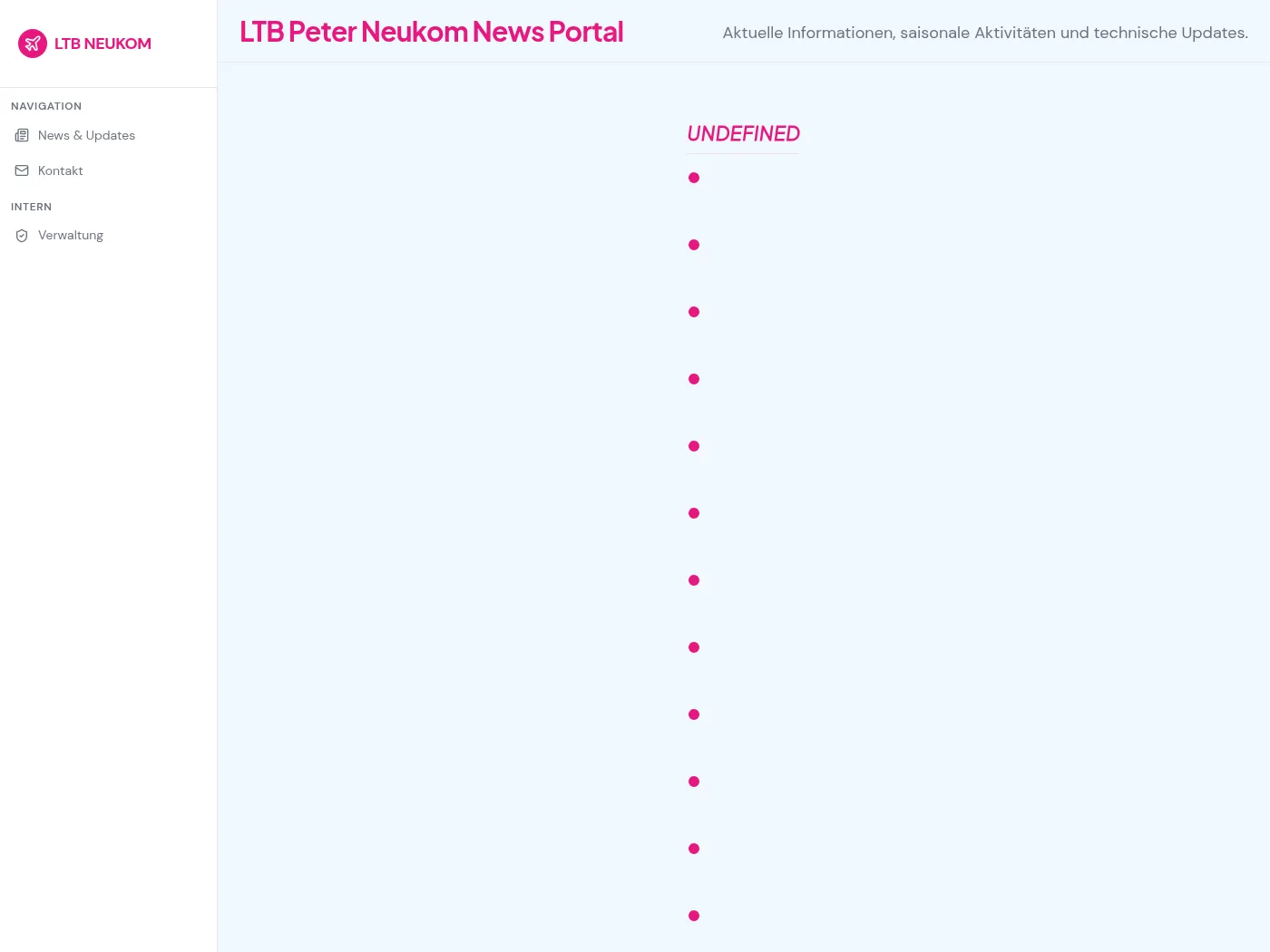 LTB Neukom News Portal