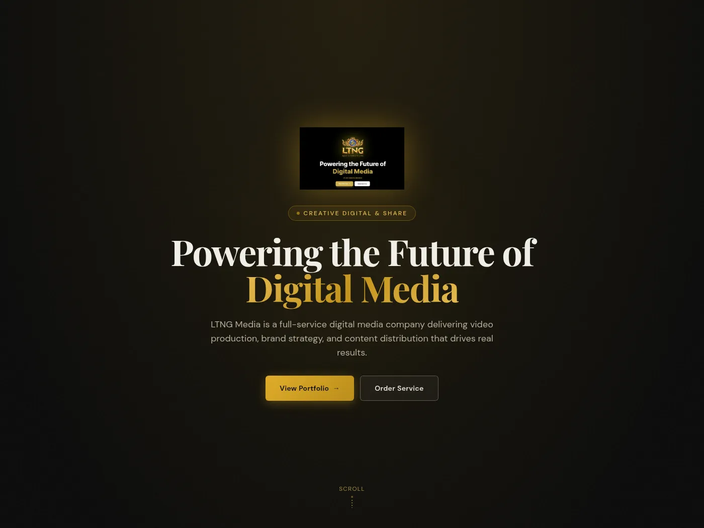 LTNG Media Intro Page