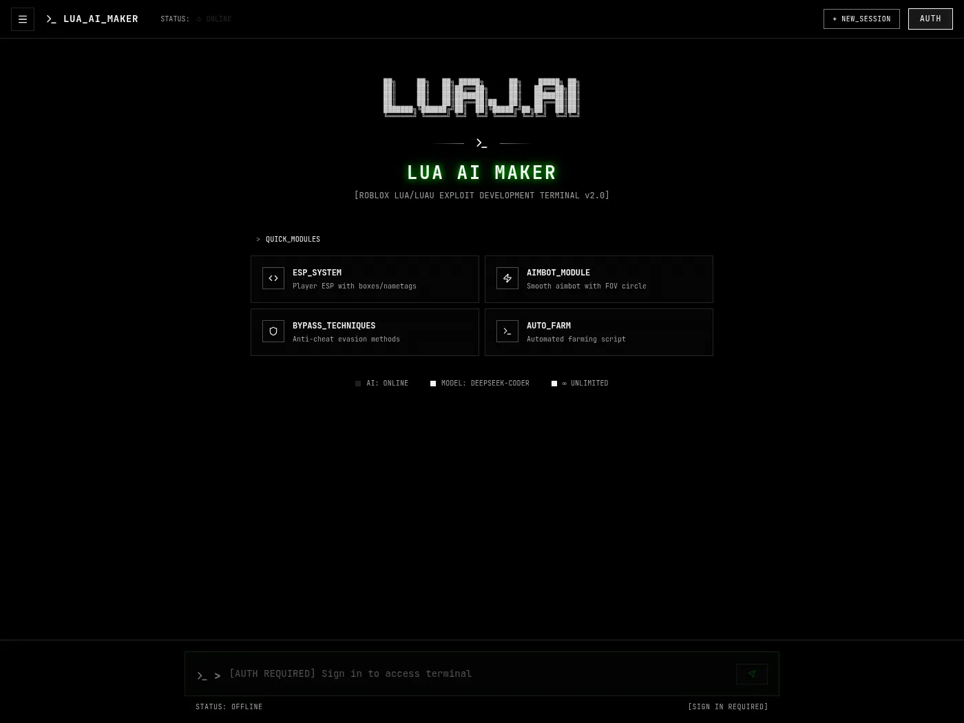 Lua AI Maker (Remix)