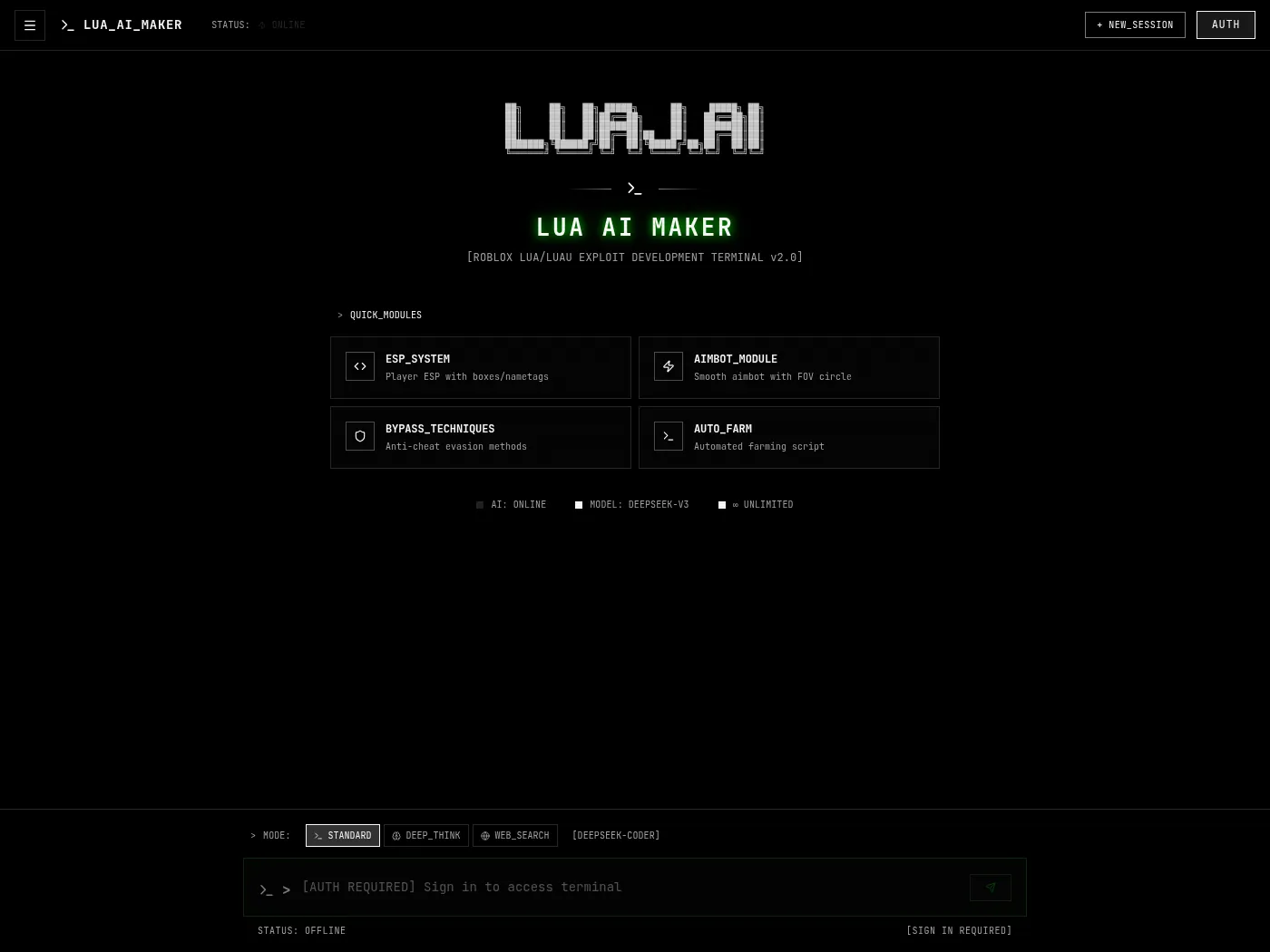 Lua AI Maker (Remix)