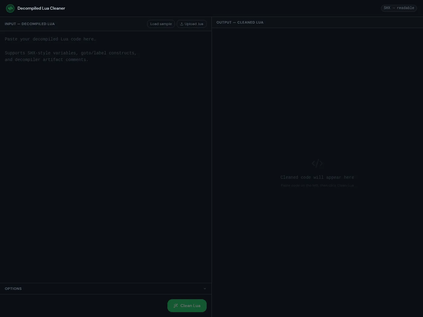 Decompiled Lua Cleaner