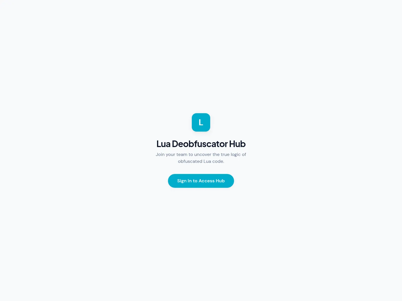Lua Deobfuscator Hub