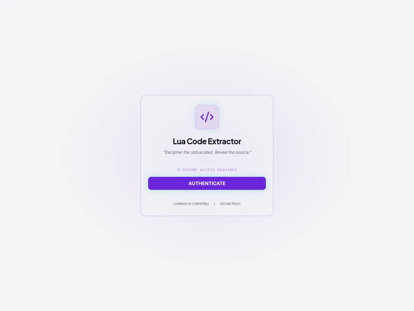 Lua Code Extractor
