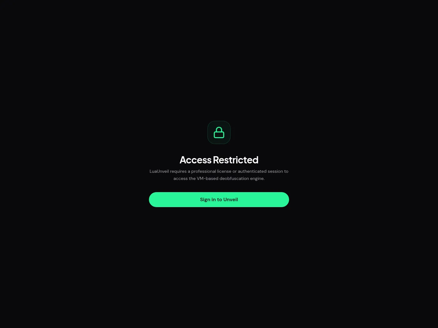 Lua Deobfuscator Tool