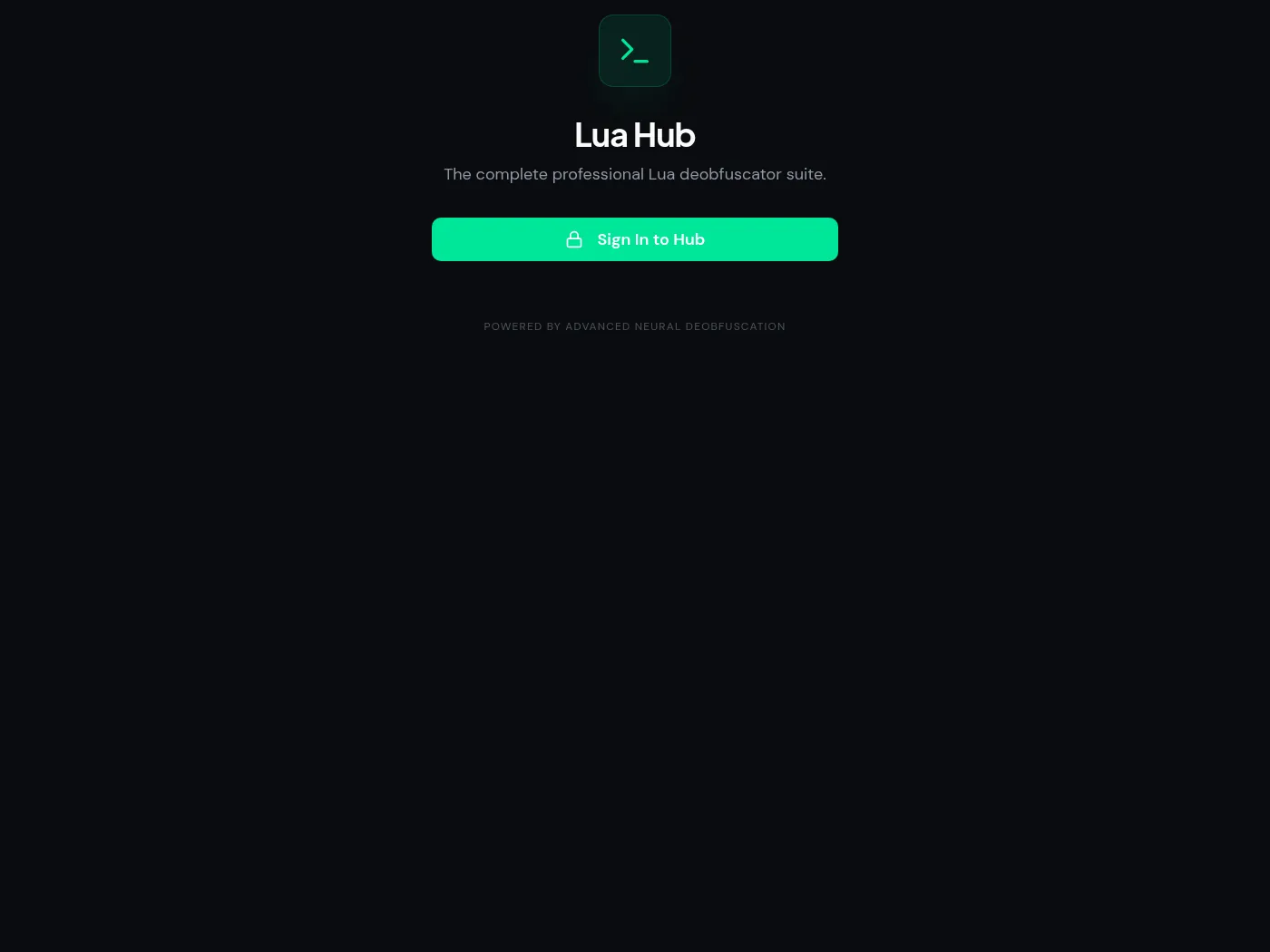 Lua Deobfuscator Hub