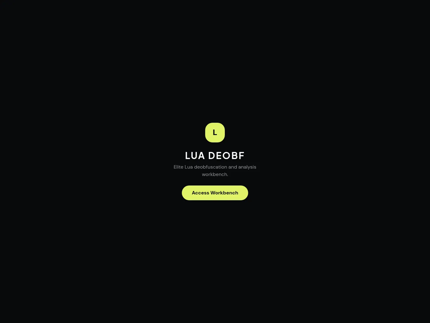 Lua Deobfuscator Tool