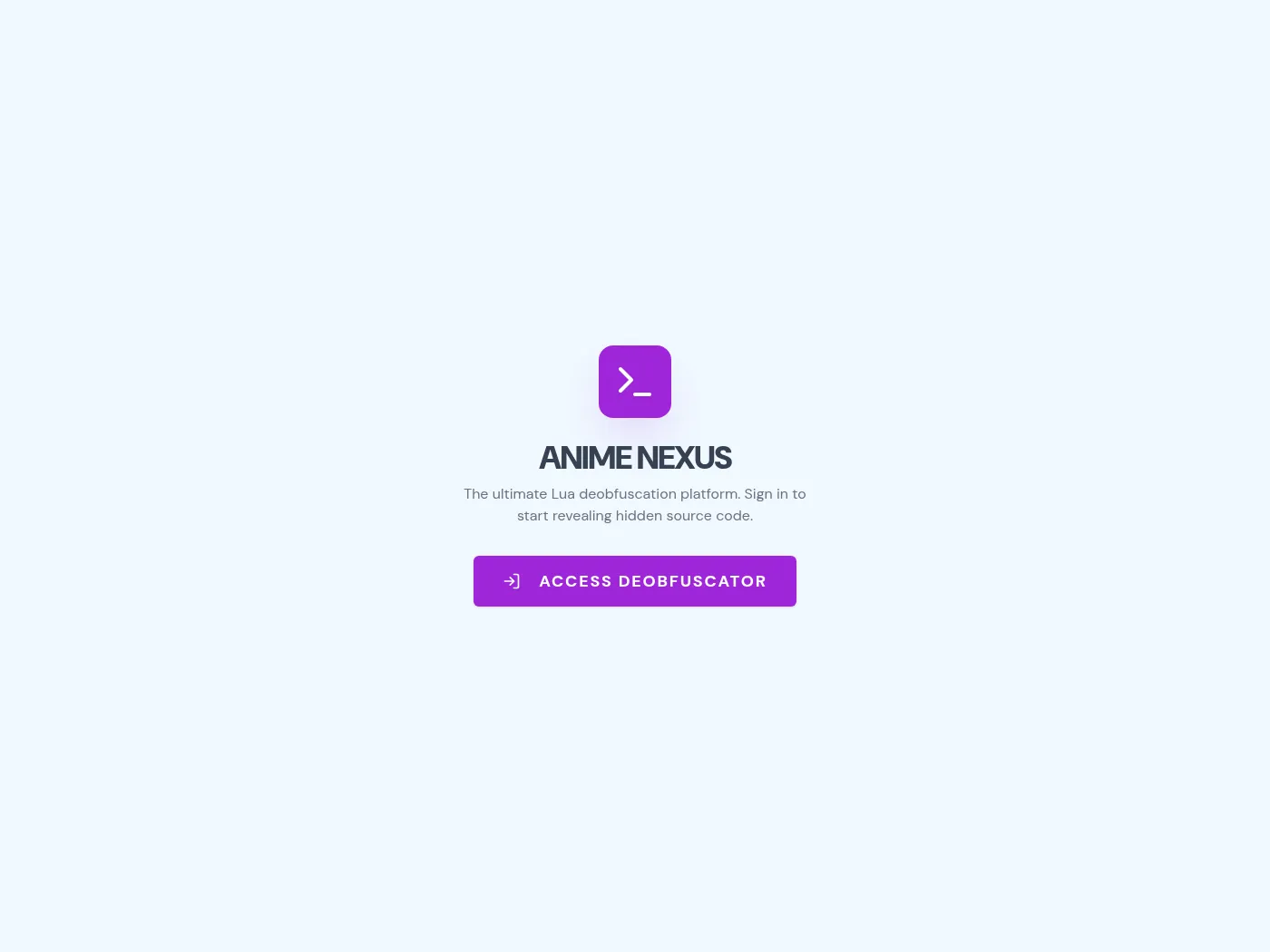 Anime Nexus Deobfuscator