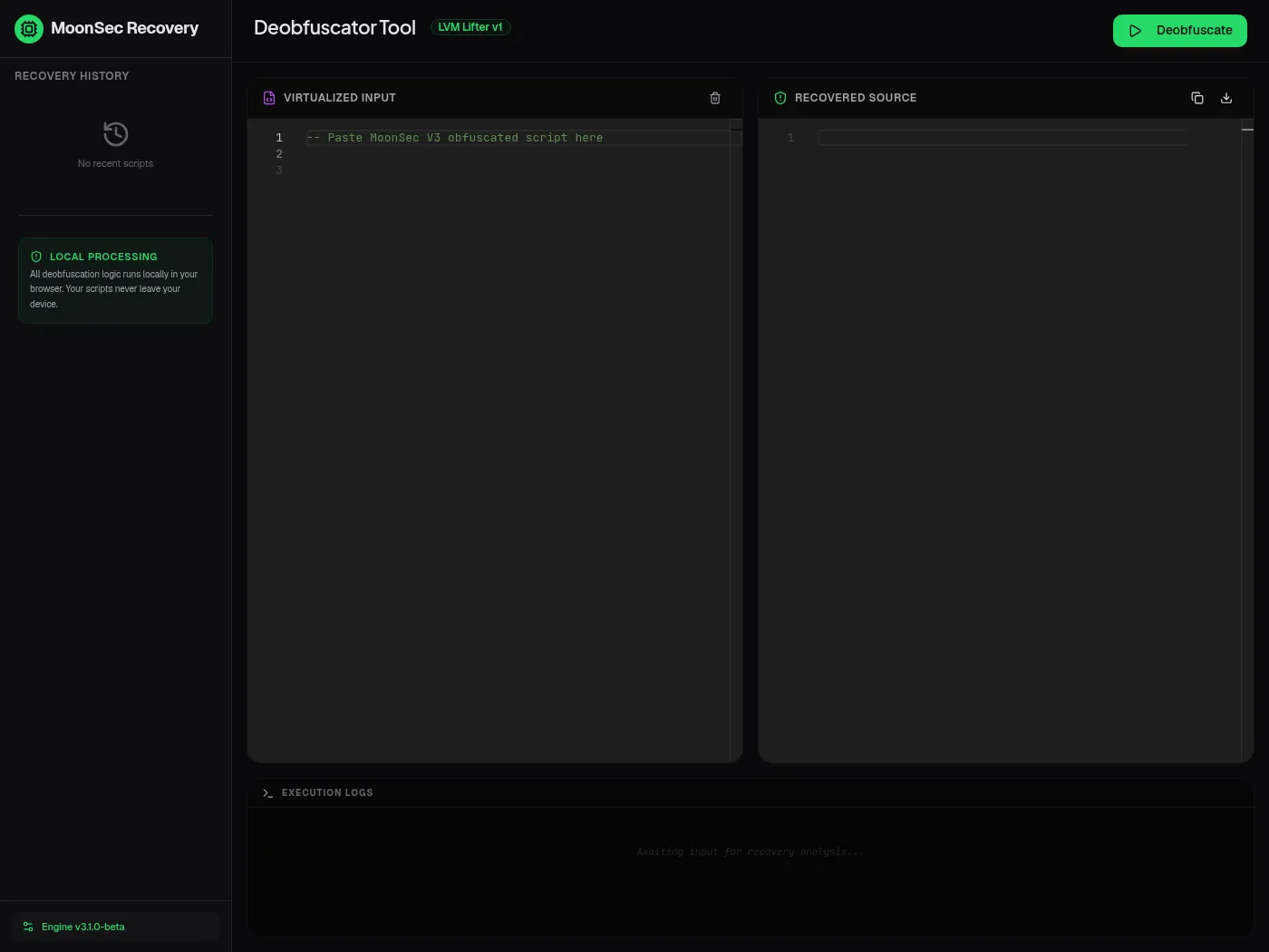 Lua Deobfuscator Web Tool