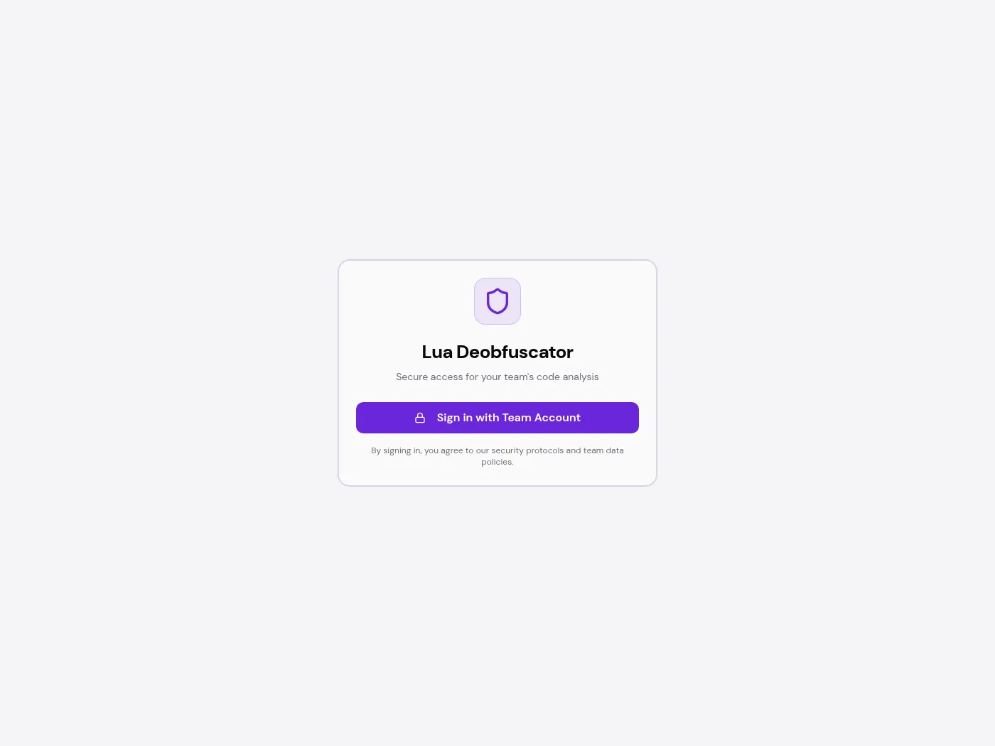 Lua Deobfuscator Platform