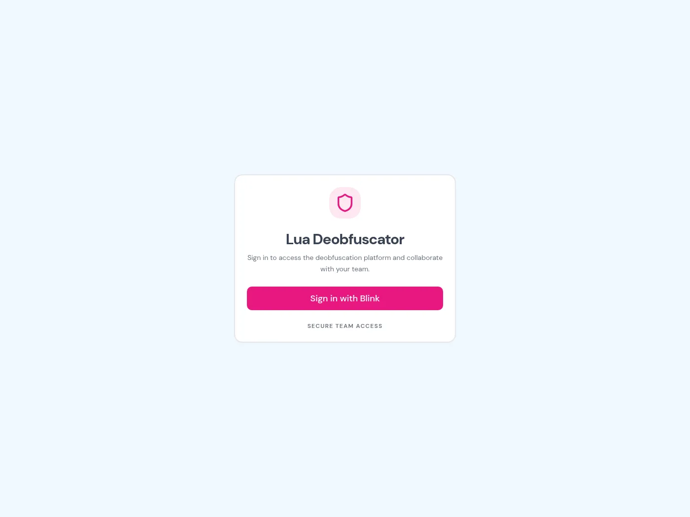 Lua Deobfuscator Platform