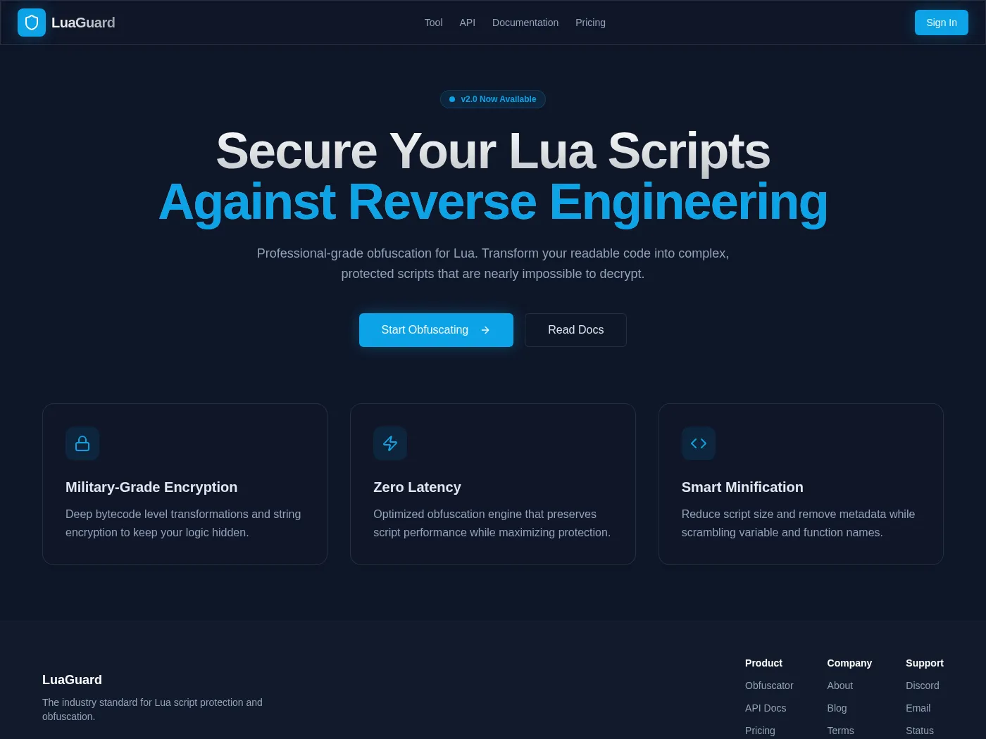 LuaGuard Obfuscator